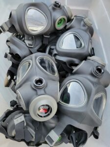 Gas Mask 3M Scott M95 Full face NBC Respirator Police Trade In ...