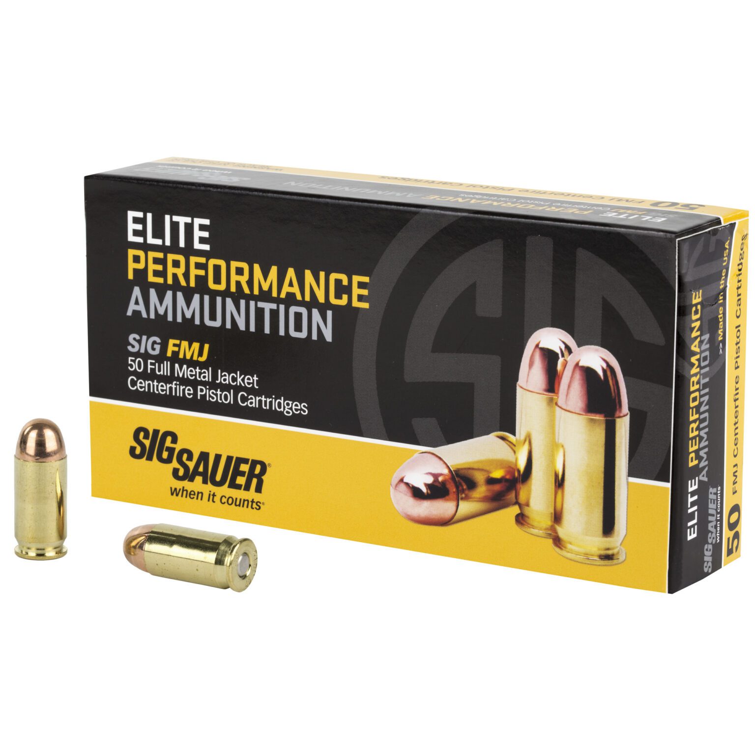 Sig Elite 45 ACP Target Range Ammo - Ammunition Linked - Weapons World